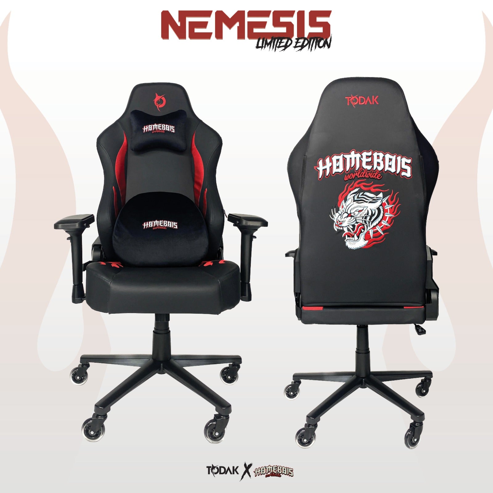 Nemesis Series Todak X Homebois Limited Edition Gaming Chair